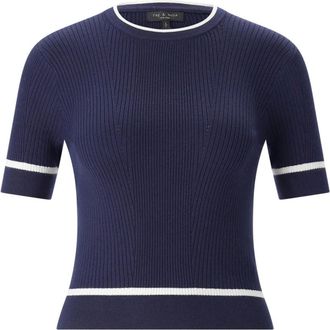 Rag & Bone Femme, Tops, Bleu, Taille: 38 FR T-Chemises
