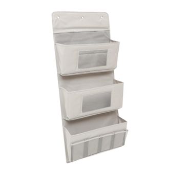 DOITOOL Faltbarer Aufbewahrungsbeutel f&uuml;r T&uuml;rhinterseite H&auml;ngender Organizer Atmungsaktives Leichtes Material Multifunktional f&uuml;r Wohnraum Kabel Schmuck Fernb