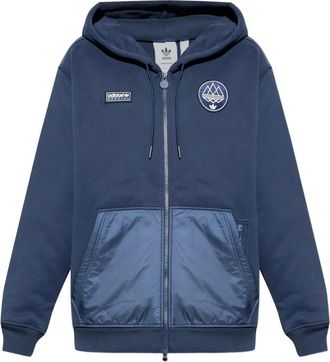 adidas Homme, Sweatshirts et sweats &agrave; capuche, Bleu, Taille: M Wilpshire Spzl Sweat &agrave; capuche