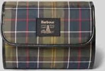 Barbour Kulturbeutel in aufklappbarer Form