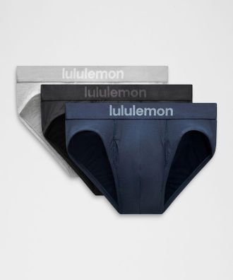 lululemon Always In Motion Slip 3er-Pack f&uuml;r M&auml;nner - Gr&ouml;&szlig;e XL in True Navy/Silver Drop