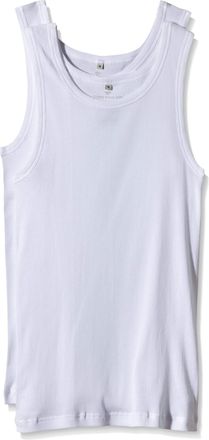 Tom Tailor Tom Tailor Underwear Herren Unterhemd Tanktop, 2er Pack, Einfarbig, Gr. XX-Large (Herstellergr&ouml;&szlig;e: XXL/8), Wei&szlig; (Weiss 1000)