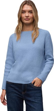 Street One Chenille Pullover Frosted Blue 42