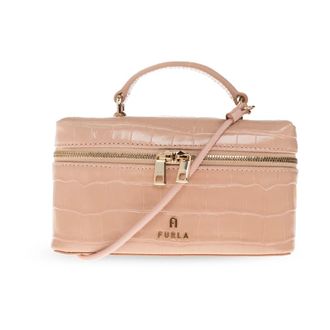 Furla Camelia Micro Bag - Femme - Sacs - Rose - Taille: ONE Size