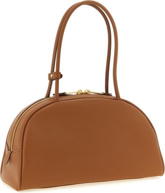 Miu Miu Calfskin Leather Shoulder Bag - Brown