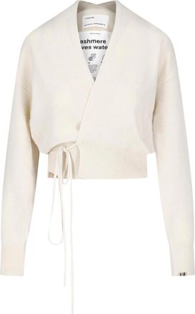 Extreme Cashmere Tie-Front Cardigan Ella