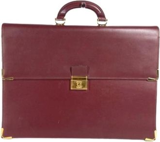 Cartier unisex, Pre-owned, Rouge, Taille: ONE Size Sac à main Vintage Pre-owned