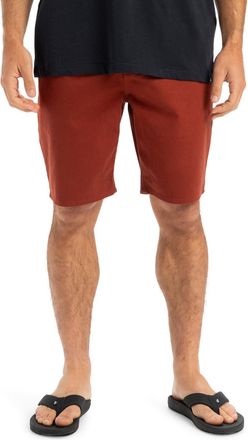 Quiksilver Herren Everyday Chino Light Walk Shorts, Braun (Henna), 32W