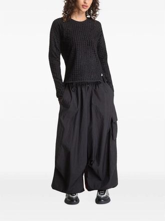 adidas Textured Knit Sweater - Black
