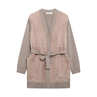 Max Mara Soliveto Cardigan - - Knitwear - Damen - Beige - XS
