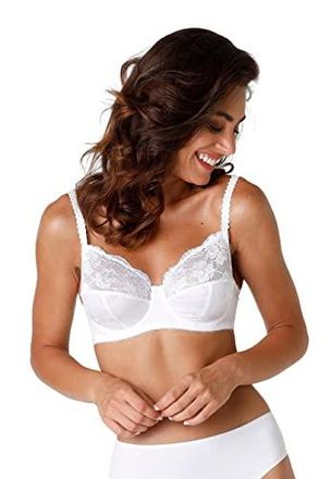 Lovable Reggiseno ferretto in pizzo Exuberance, soutien-gorge Femme, blanc (003-BIANCO), 100D (Taille fabricant: 8D)