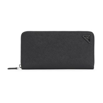Prada Rei&szlig;verschluss-Portemonnaie - - Accessories - unisex - Schwarzk - ONE SIZE