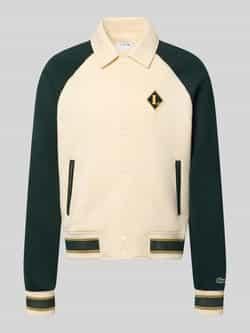 Lacoste Regular Fit Sweatjacke aus Baumwoll-Mix