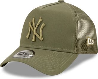 New Era Vesrtellbar Fanartikel New York Yankees MLB Olive gebogener Schirm Kappe - One-Size