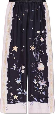 Forte_Forte Femme, Pantalons, Noir, Taille: 40 FR Silk Pantalons