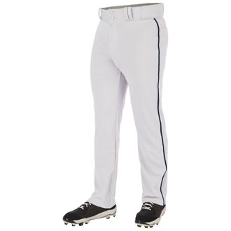 Champro Herren Triple Crown 2.0 Baseballhose mit Offenem Boden und Zopf Hose, wei&szlig;/schwarz, 3X-Large