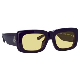 The Attico Marfa Sonnenbrille - - Accessories - Damen - Lila - 52 MM