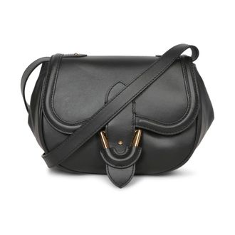 Coccinelle Femme, Sacs, Noir, Taille: ONE Size Smooth Leather Shoulder Bag