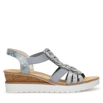 Rieker Sandalen Rieker V38H8-12 Blau