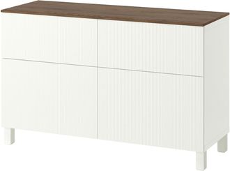 IKEA BEST&Aring; Aufbewkomb.+T&uuml;ren/Schubladen