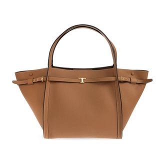 Tod's Mittelgro&szlig;e Leder Shopper Tasche - - Bags - Damen - Braun - ONE SIZE