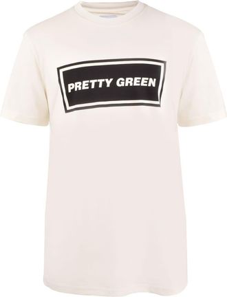 Pretty Green Iconic T-Shirt f&uuml;r Herren (Wei&szlig;)