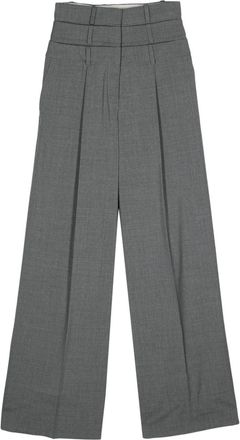 Viktor & Rolf Hose im Layering-Look - Grau