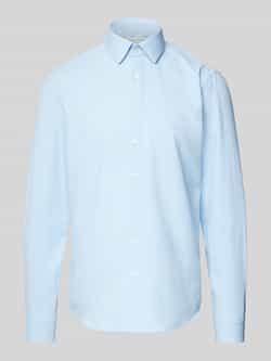 Calvin Klein Slim Fit Business-Hemd mit Label-Stitching Modell BARI