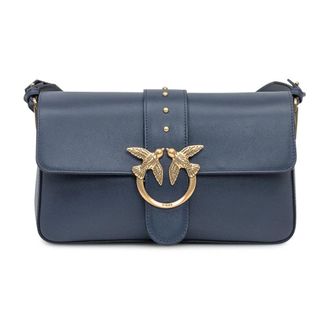 Pinko Pinko, Femme, Sacs, Bleu, Taille: ONE Size Love Bag Icon Simply