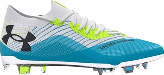 Under Armour Shadow Elite 2.0 Fu&szlig;ballschuhe mit festem Boden f&uuml;r Damen (Wei&szlig;/Capri-L&auml;nge)