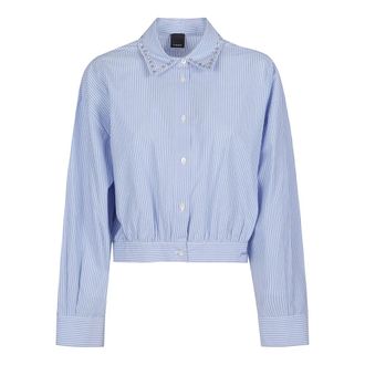 Pinko Charita Shirt - - Blouses & Shirts - Damen - Blau - L