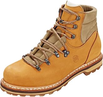 Hanwag M Stuiben Ii Braun - Zwiegen&auml;hter traditioneller Herren Leder Bergstiefel, Gr&ouml;&szlig;e EU 42.5 - Farbe Cognac