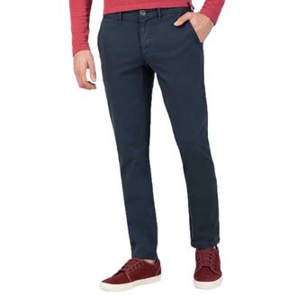 Timezone Herren Chino Hose Spencer TZ (W29, Washed Navy)