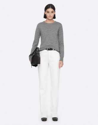AllSaints Coyte sweat gris chin&eacute;