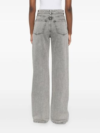 Fabiana Filippi Womens Straight-Leg Jeans Gray Ss25 W