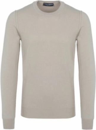 Dolce & Gabbana Herren Beiger Pullover & Strickjacke - - Knitwear - Herren - Beige - L