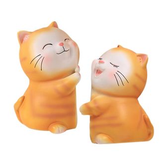 Soimiss Buchst&uuml;tzen Aus Kunstharz Katzen Motiv Stabile B&uuml;ro Buchst&uuml;tze Sch&uuml;tzende Schreibtisch Deko F&uuml;r Zuhause Und Geschenk