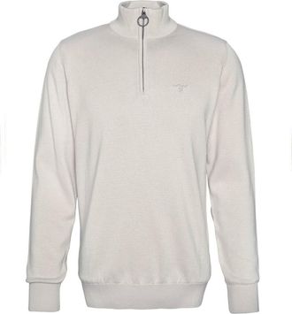 Barbour Troyer aus Baumwolle mit gesticktem Label-Schriftzug in