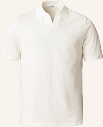Eton Polohemd Aus Baumwolle weiss