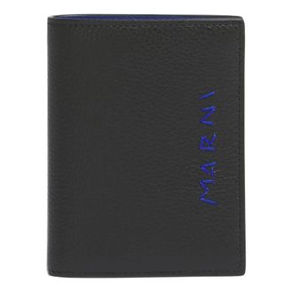 Marni Mending Stickerei Bifold Geldb&ouml;rse - - Accessories - Herren - Schwarzk - ONE SIZE