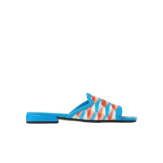 Jimmy Choo London Nako Flat - - Shoes - Damen - Blau - 40 EU