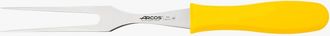 Arcos Tranchiergabel Edelstahl Nitrum 180 mm - Perfekt f&uuml;r Fleisch - Gelber Polypropylen-Griff - Serie 2900
