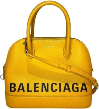 Balenciaga Sac &agrave; main vintage Pre-owned - Femme - Pre-owned - Jaune - Taille: ONE Size