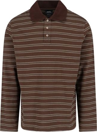 A.P.C. A. P.C. Gestreiftes Polohemd