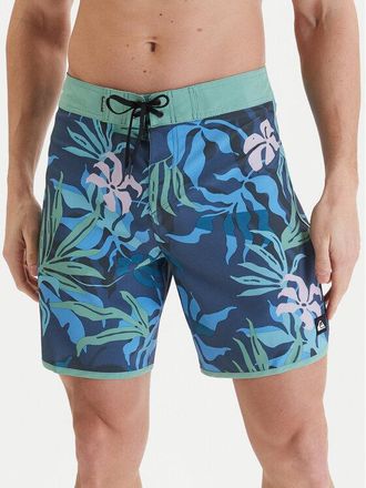 Quiksilver Badeshorts Surfsilk Scallop 18 EQYBS04862 Blau Regular Fit