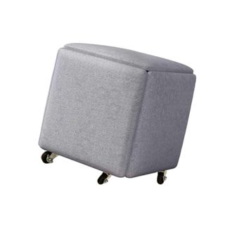 Generic 5-in-1-Stapelhocker-Set, platzsparender stapelbarer Hocker, leicht for Wohnzimmer, Schlafzimmer, Spielzimmer, Garten, B&uuml;ro, Balkon(Color 3,35x35cm)