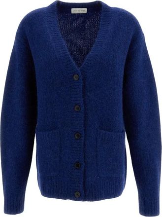Dries Van Noten Tokas Cardigan - Femme - Pulls - Bleu - Taille: 38 FR