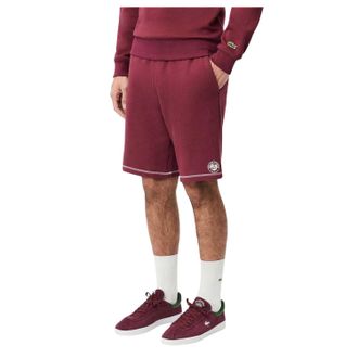 Lacoste Roland Garros Edition Shorts f&uuml;r Herren, Tennis (Rot)