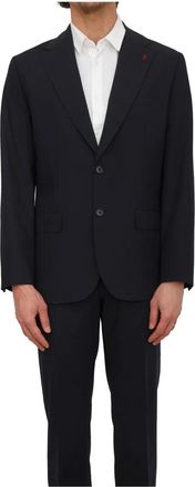 Liu Jo Homme, Costumes, Bleu, Taille: L Wool Blazer