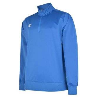 Umbro Herren Club Essential Half Zip Sweatshirt (K&ouml;nigsblau)
